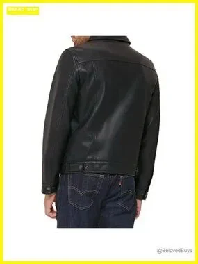 Jackets & Coats | Faux Leather Classic Trucker Jacket | Poshmark